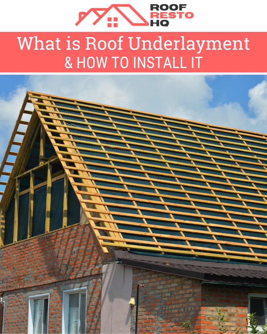 What Is Roof Underlayment & How to Install It – All Your Queries ...